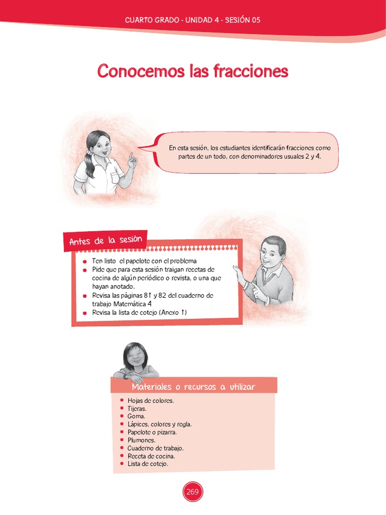 Actividades de Fracciones para 4to Grado | PDF | Fracción (Matemáticas ...