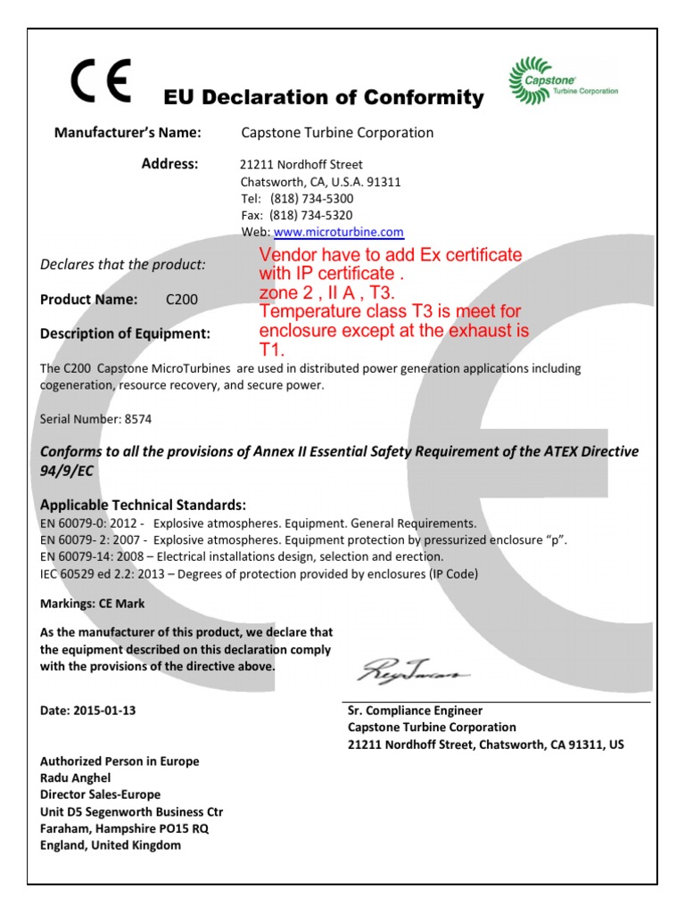 21402586-Ctf-3206 - 0 - Class 1 Zone 2 Package Certification, Atex ...