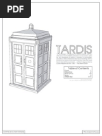 PaperCraft Doctor Who Tardis by Rocketmantan | PDF