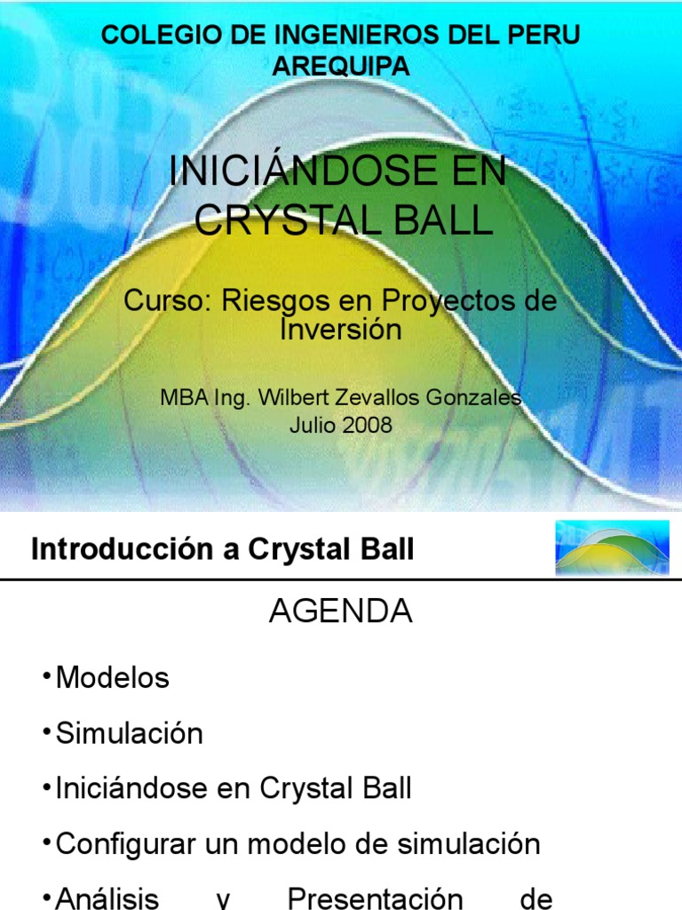 Introducción a Crystal Ball en Proyectos | PDF | Simulación ...