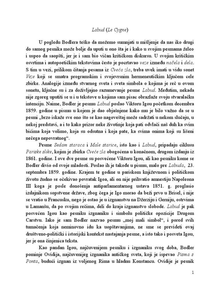 Labud | PDF