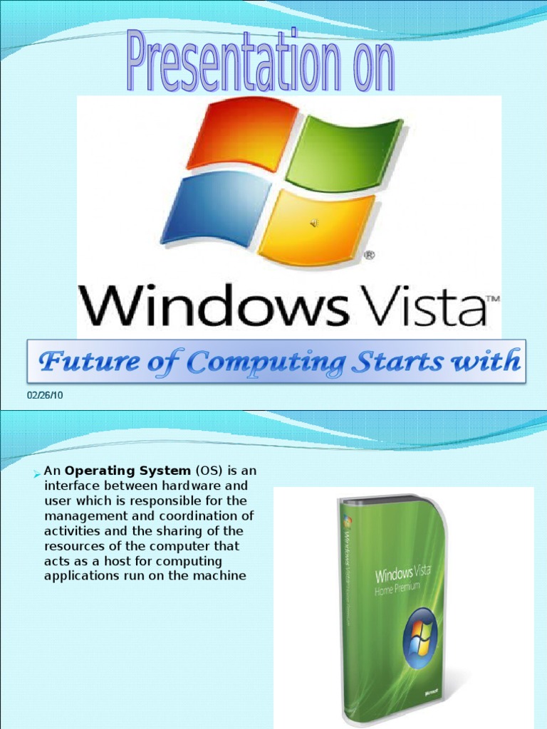 Windows Vista | PDF | Windows Vista | Microsoft Windows