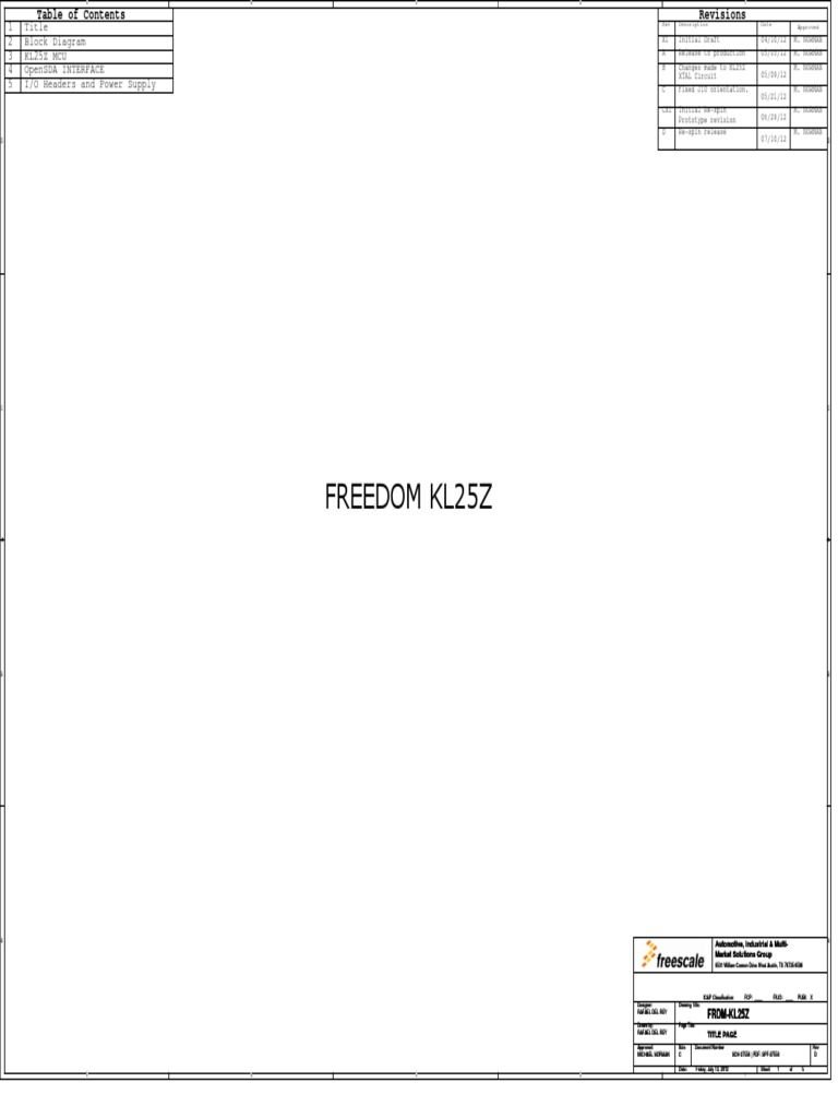 Kl25z Schematic | PDF | Electronic Engineering | Digital Electronics