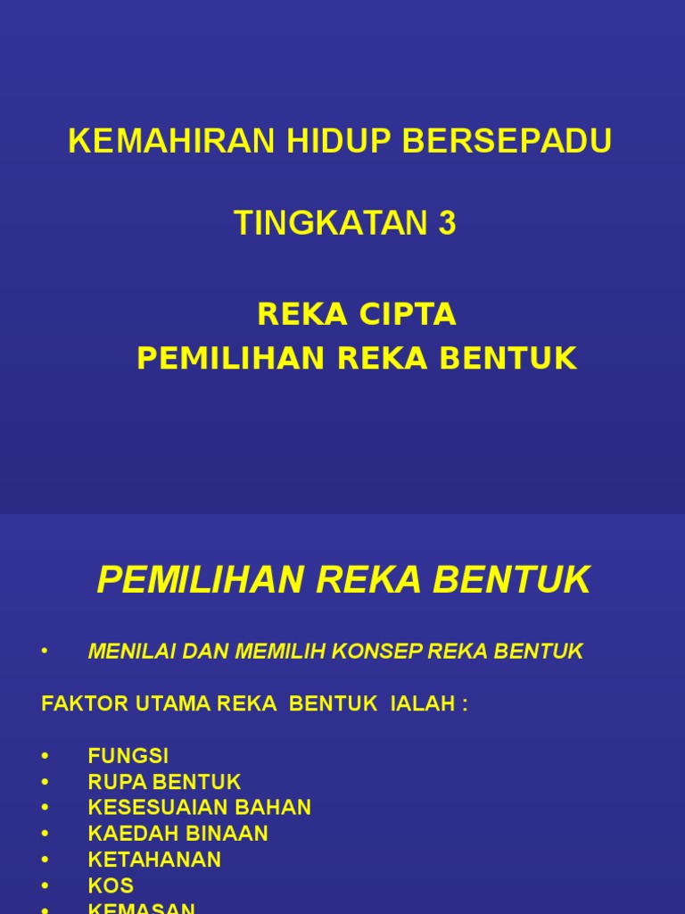 Pemilihan Reka Bentuk Dan Perancangan Pembinaan Projek | PDF