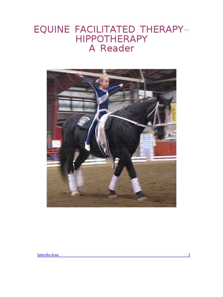 Equine Facilitated Therapy | PDF | Psychotherapy | Psychology