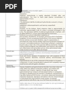Bromfed DM Package Insert | PDF | Pharmacology | Drugs