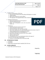 FRP Coating and Lining Procedure Guide | PDF