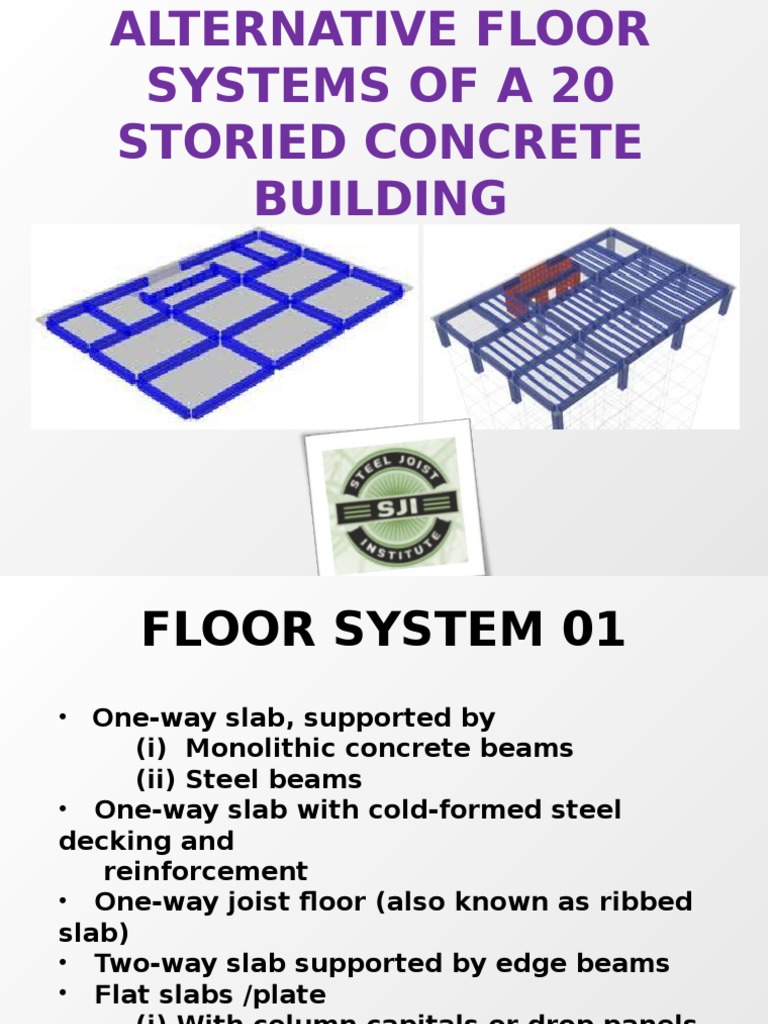 Alternative Floor Systems for High-Rise Buildings | PDF