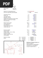 Design Calculations For Anchor Bolt | PDF