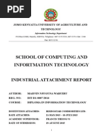 Industrial Attachment Report Writing Sample | PDF