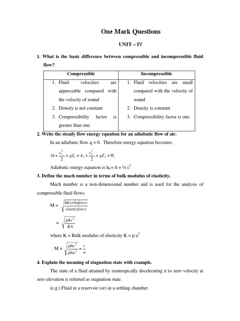 Pages From COMPRESSIBLE FLOW PDF | PDF | Mach Number | Compressible Flow