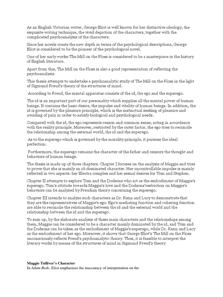 As An English Victorian Writer | PDF | Id | Neuroscience