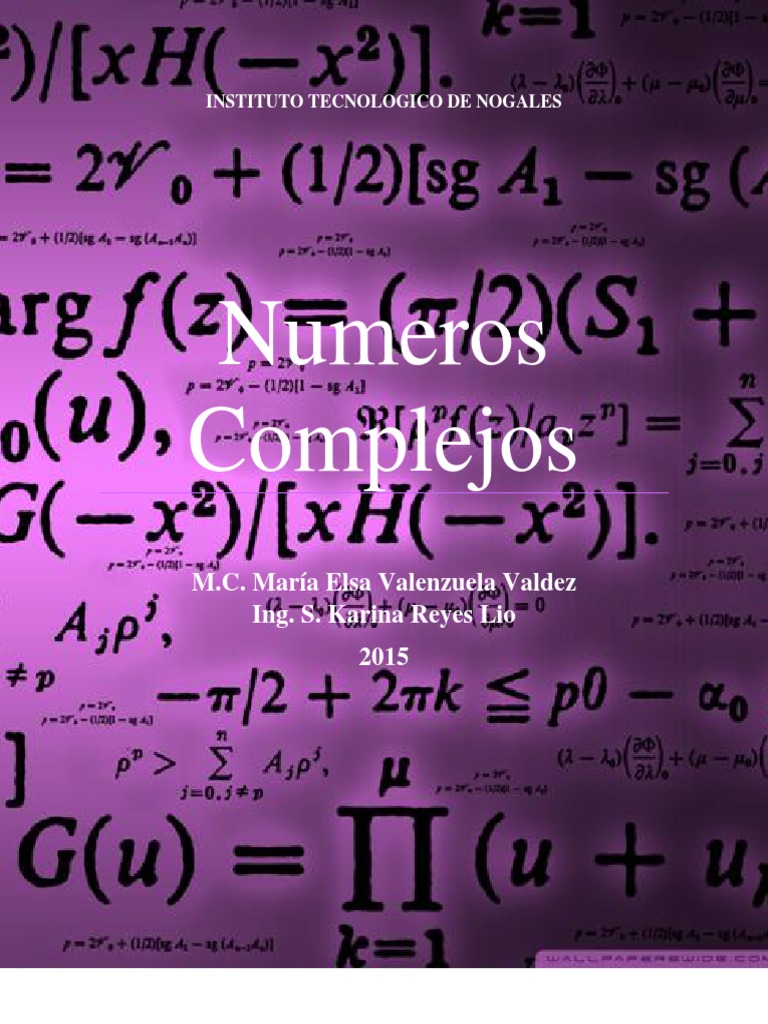 Numeros Complejos | PDF | Ecuaciones | Número complejo