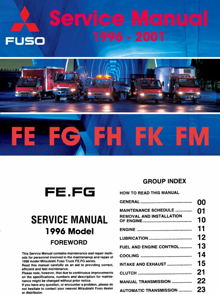 Fuso Truck Manual | PDF | Automatic Transmission | Transmission (Mechanics)