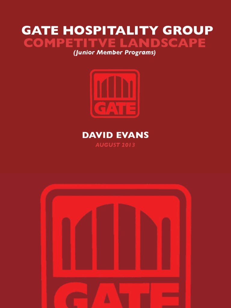 Gate Hospitality Group | PDF | Economies | Business