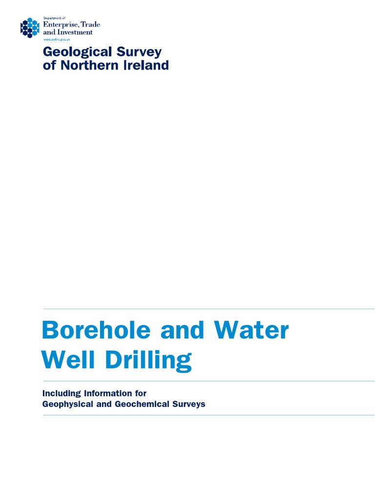 Borehole & Water Well Drilling | PDF | Borehole | Groundwater