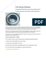 Panduan Membaca Kode Bearing | PDF