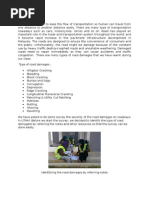 15 Road Inventory Survey Report Example | PDF | Surveying | Road
