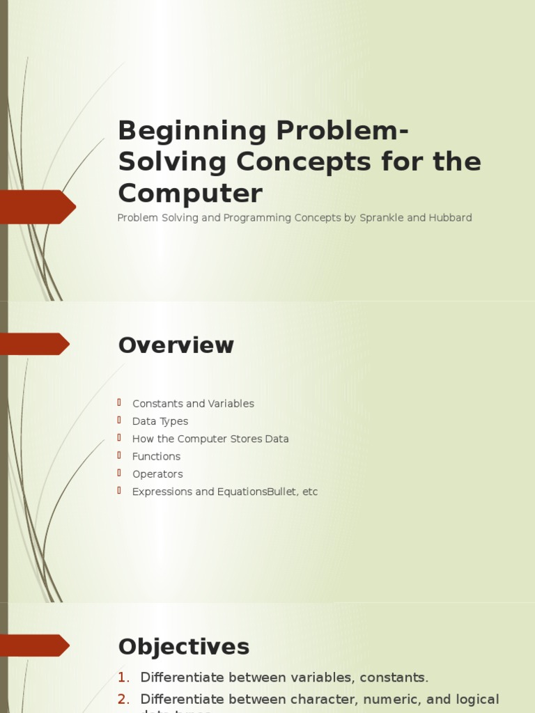Problem Solving With Computers | PDF