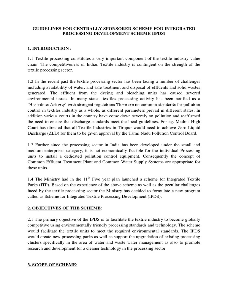 Guidelines For Ipds | PDF | Wastewater | Audit