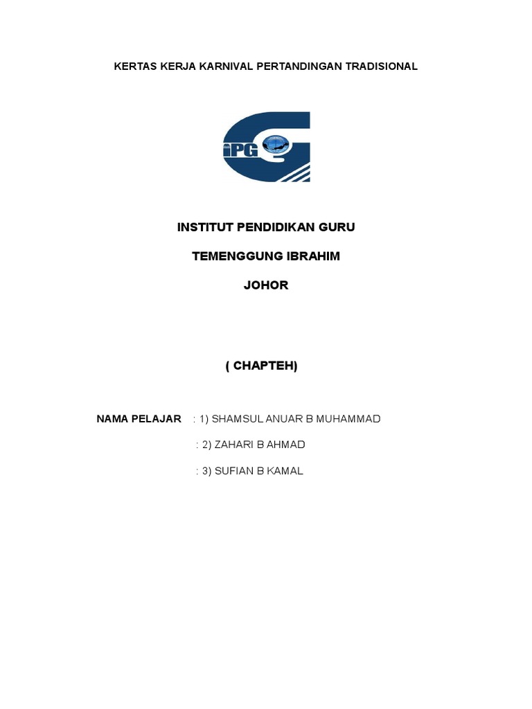 Permainan Chapteh | PDF