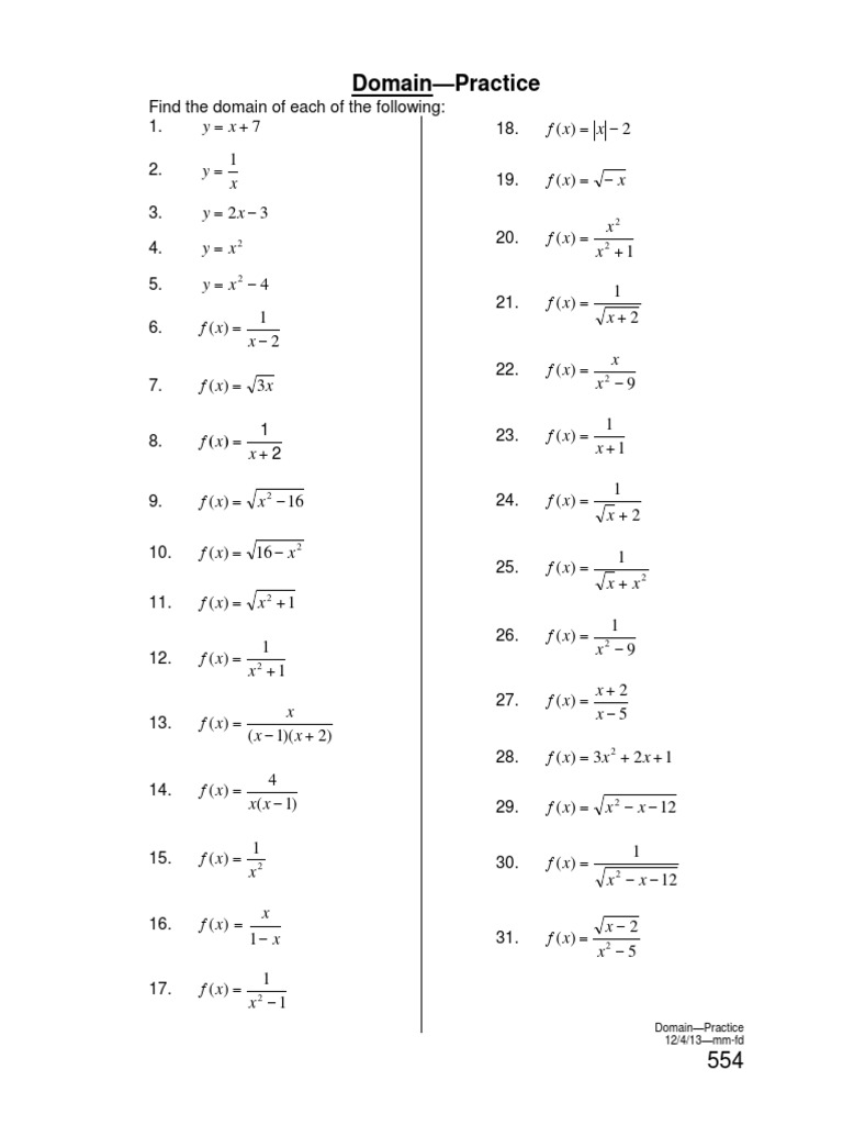 554 - 2004-Domain - Practice | PDF