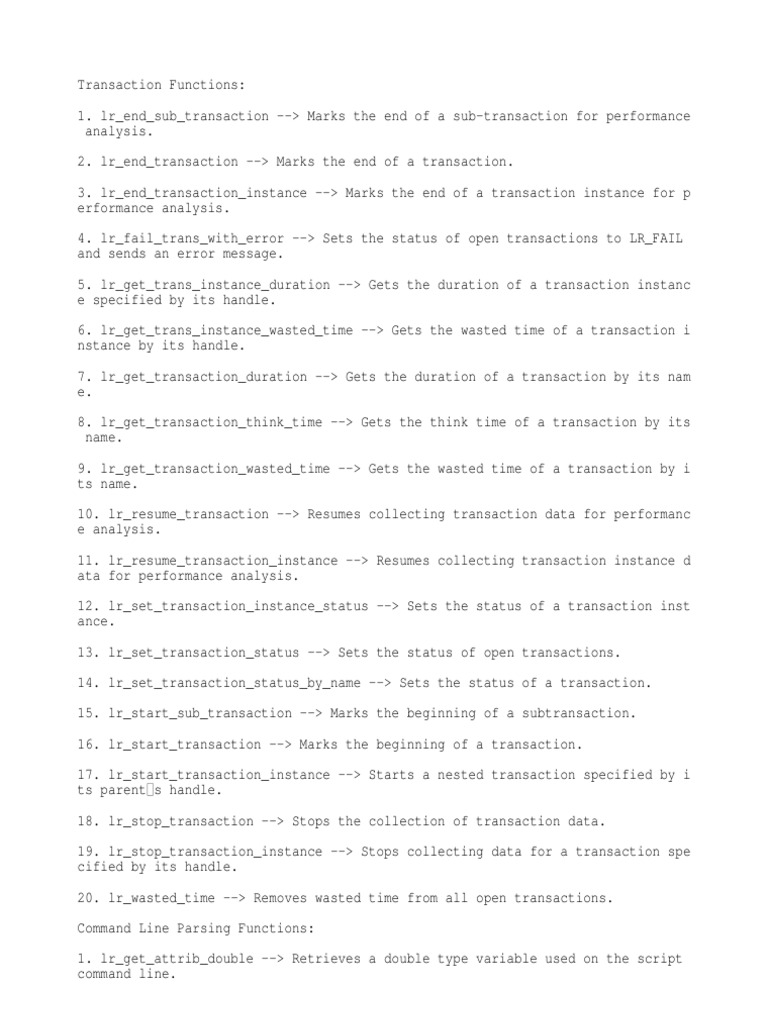 Vugen Commands. Anybody Has More To Share. Please Share. | PDF | String (Computer Science ...