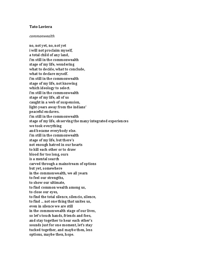 Tato Laviera - Anthology | PDF | Culture Of The Americas | Latin ...