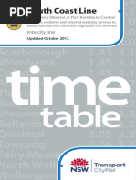 Train Timetable Caboolture Line | PDF | Sustainable Transport | Queensland