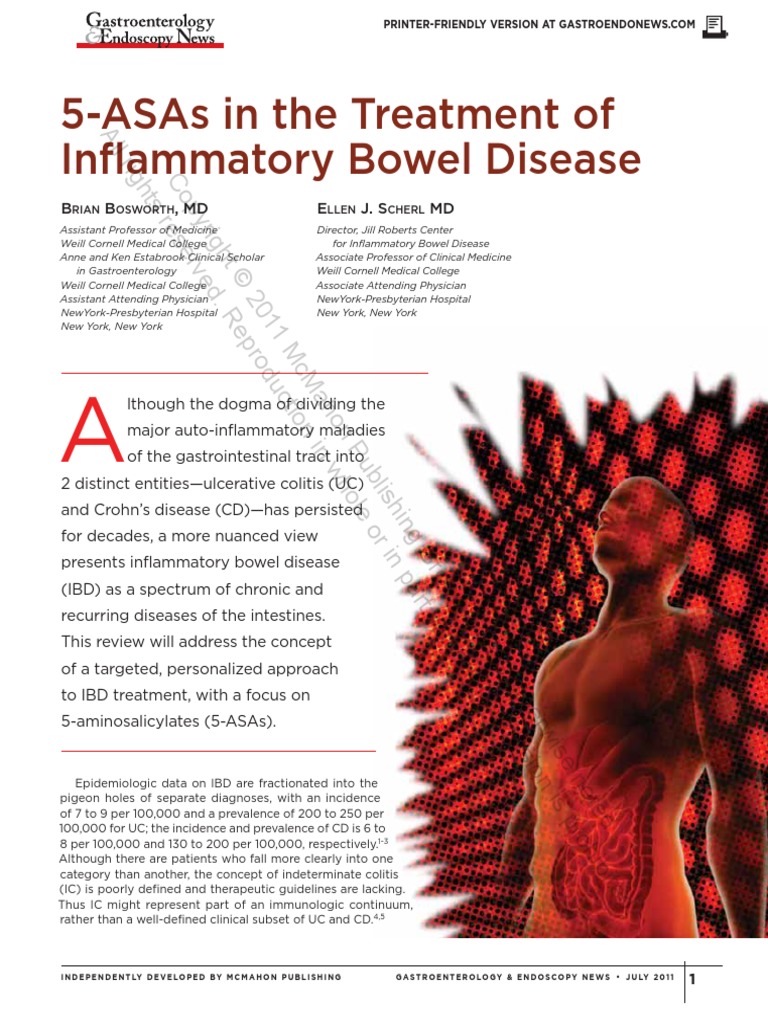 Mechanisms of Release and Indications of 5-ASA-Containing Drugs | PDF ...