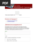 Módulo em C | PDF | Algoritmos | C (linguagem de programação)