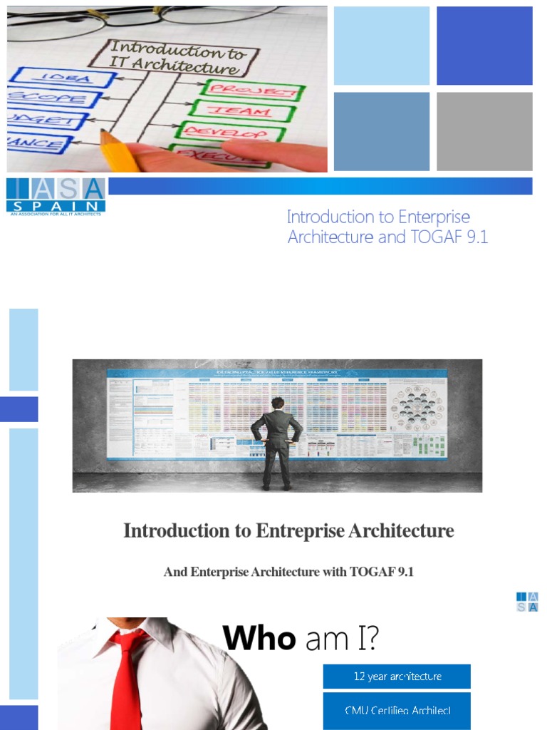 Introduction To Enterprise Architecture and TOGAF 9.1 PDF | PDF ...