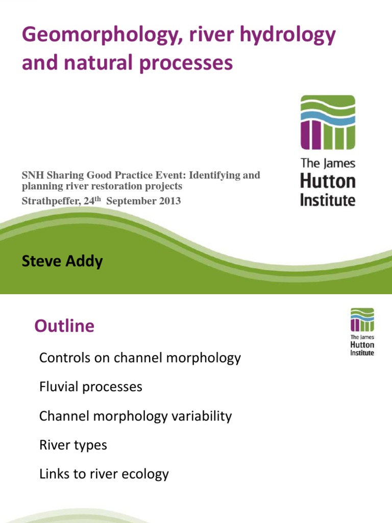 Fluvial Geomorphology | PDF | River | Geomorphology