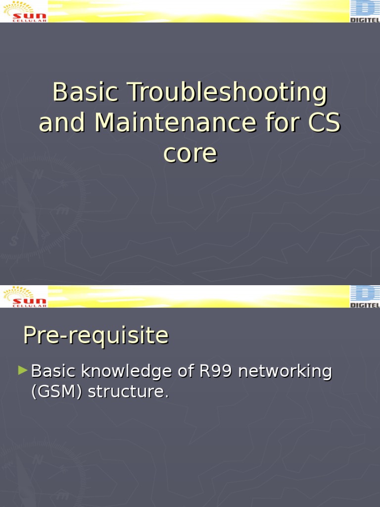 Troubleshooting and Maintenace For CS Core | PDF | Computer Network ...