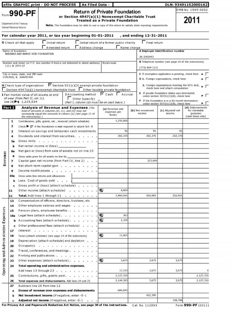 Barbara and Barrie Seid Foundation 363342443 2011 08e875b6searchable ...