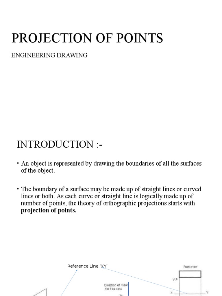 Projection of Points | PDF | Line (Geometry) | Angle