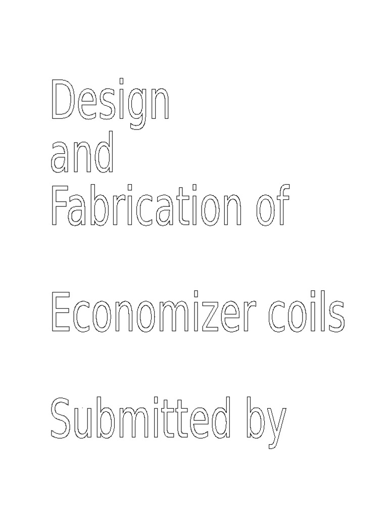 Economizer Coil | PDF | Boiler | Energy Technology