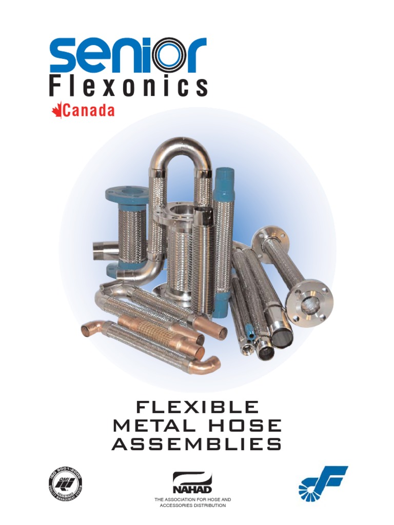Senior Flexonics Metal Hose Catalogue PDF | Pipe (Fluid Conveyance ...