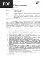 Informe de Adicional de Obra | PDF | Presupuesto | Microeconomía