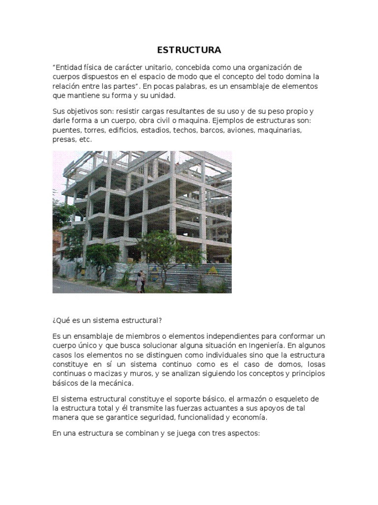 Obras Estructurales | PDF | Braguero | Ingeniería estructural