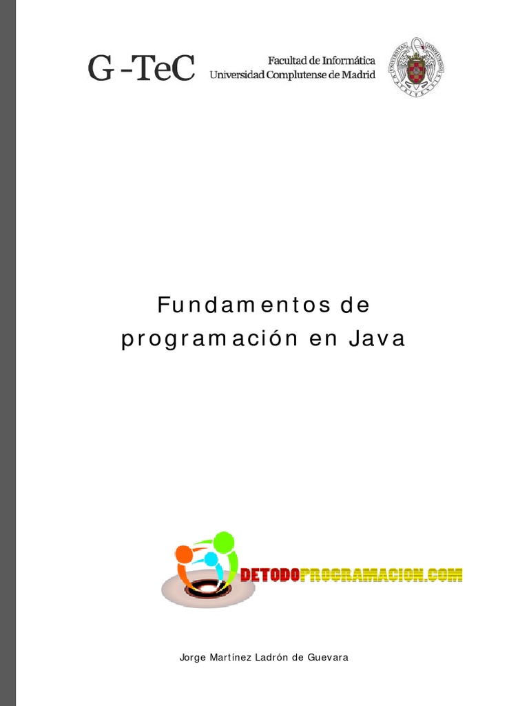 Fundamentos de Programacion en Java PDF | PDF | Java (lenguaje de programación) | Compilador
