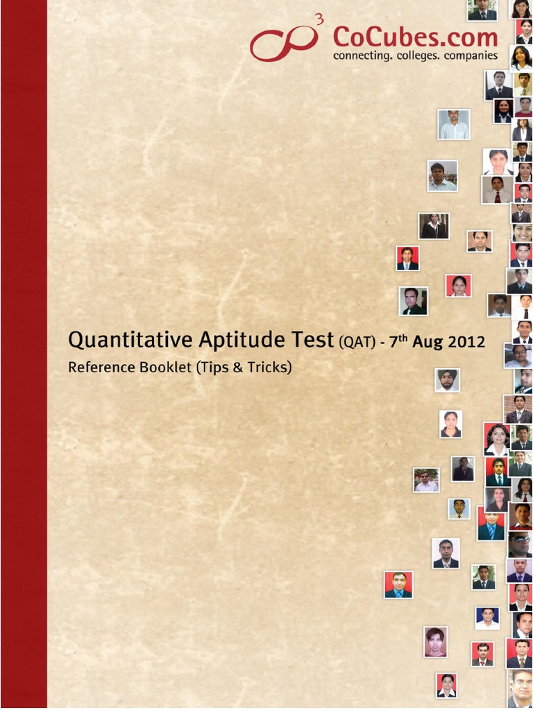 Tips & Tricks For Quantitative Aptitude | PDF | Teaching Methods ...