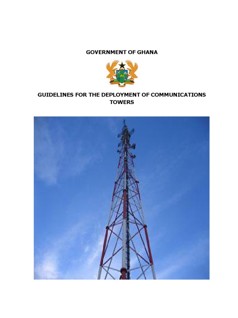 Communications Towers Guidelines PDF | PDF | Radio Frequency | Hertz