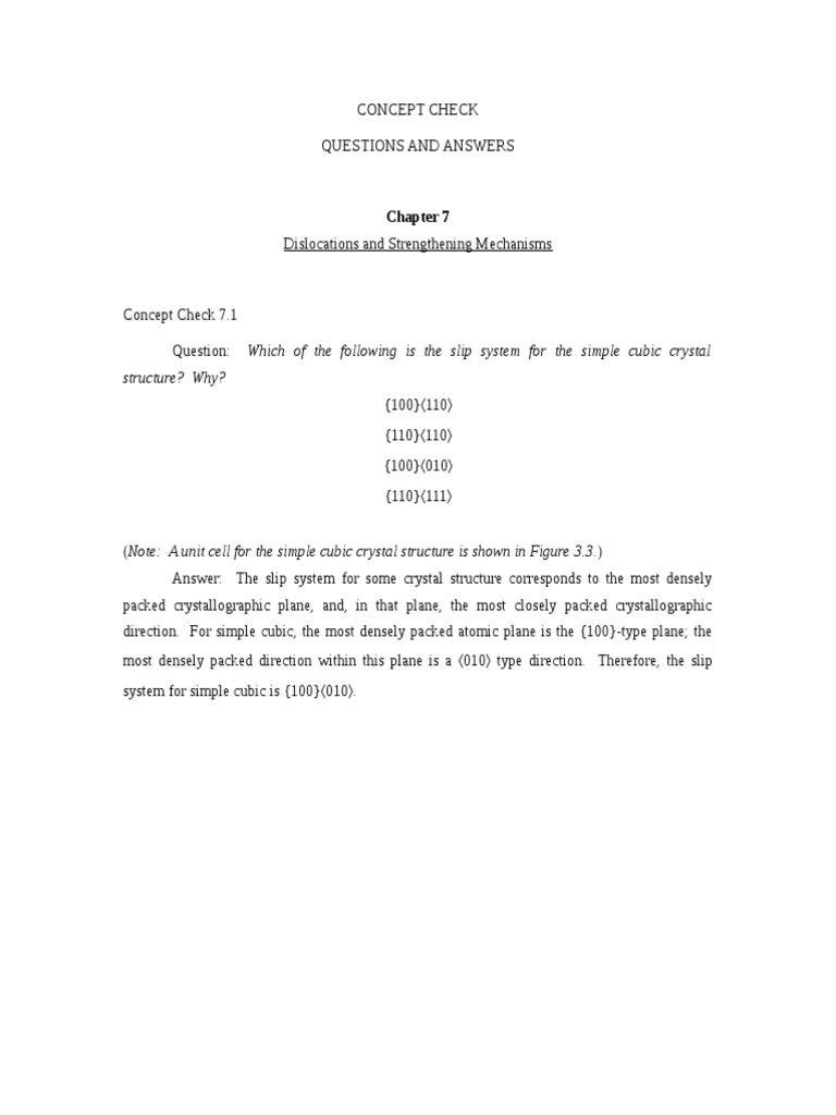 Concept Check Qa Ch07-21 | PDF | Corrosion | Heat Treating