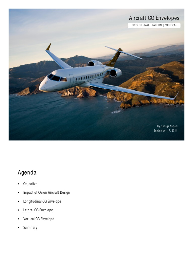 Aircraft CG Envelopes | Stall (Fluid Mechanics) | Aircraft
