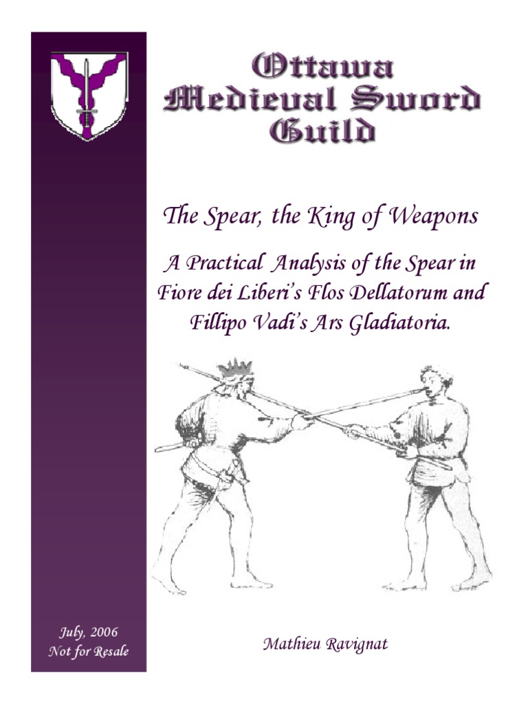 Basic Spear Routine Pdf Germanic Peoples Spear