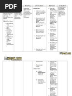 Nursing Care Plan For Angina Pectoris NCP | PDF | Internal Medicine | Heart