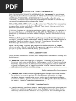 Technology Partner Agreement Template | PDF | Trademark | Confidentiality