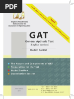 GAT Test | PDF | Area