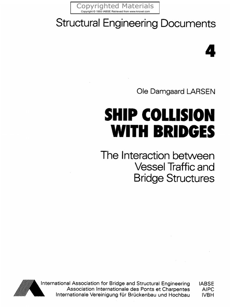 (SED 4) Ship Collision With Bridges | PDF | Oil Tanker | Tonnage